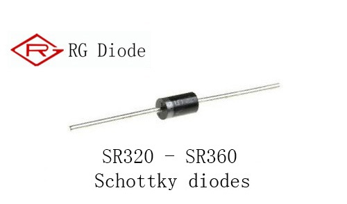SR320 ~ SR360, Schottky diodes