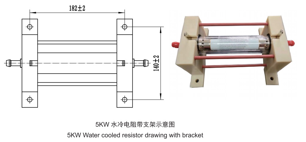 SL High Frequency & High Power MO Water Cooled Resistors