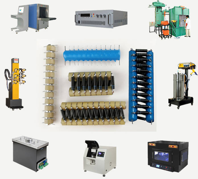 high voltage multiplier assembly