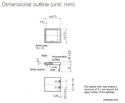 S3590-08 - Hamamatsu Photomultiplier Tubes(PMT)